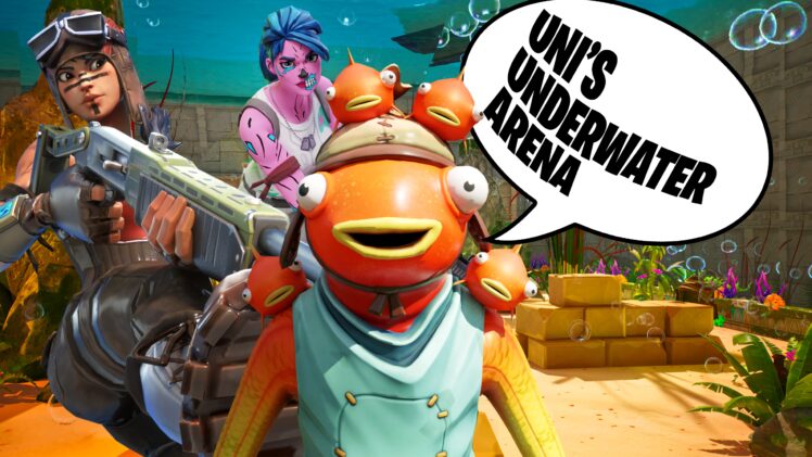 Underwater Arena [ unicornangel96 ] – Fortnite Creative Map Code
