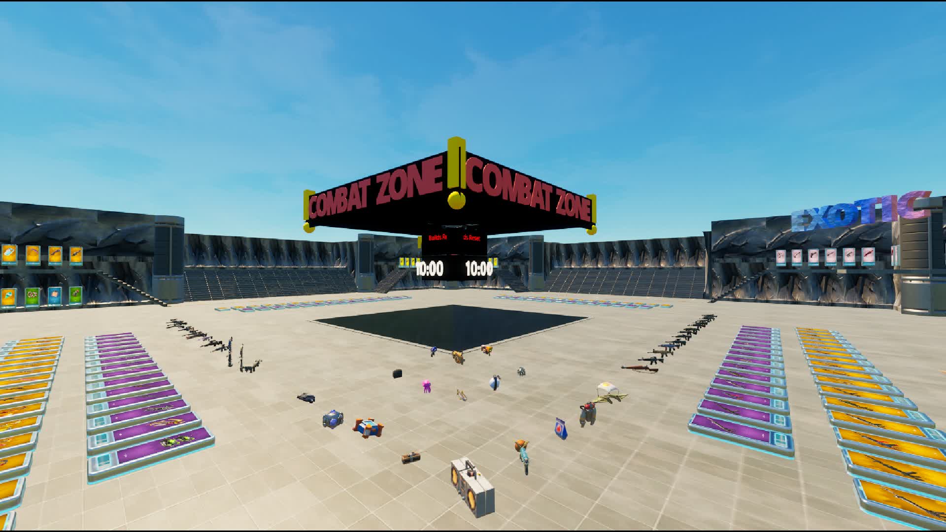 Unlimited Pit FFA2.0 [ code.red ] – Fortnite Creative Map Code