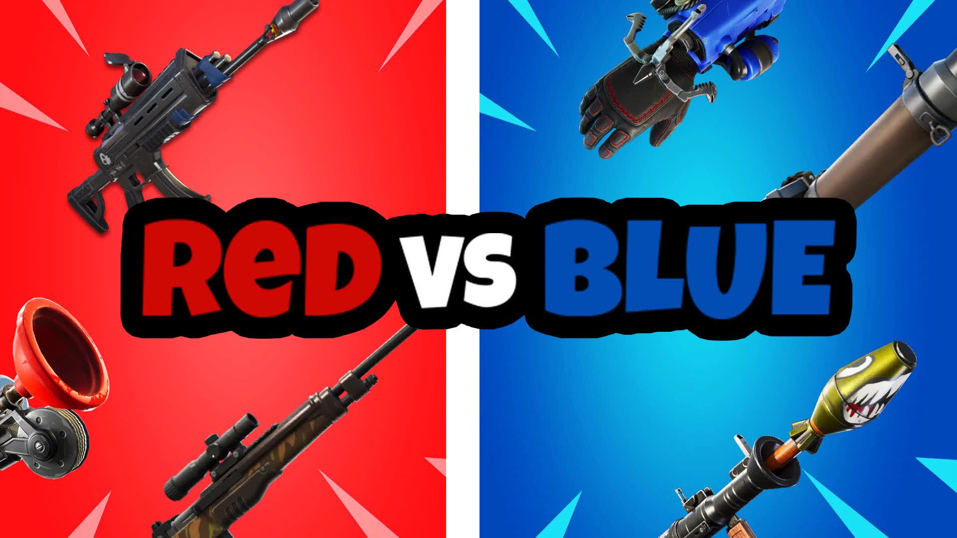 🔴 RED VS BLUE 🔵 FUN ARENA [ iplaytobi ] – Fortnite Creative Map Code