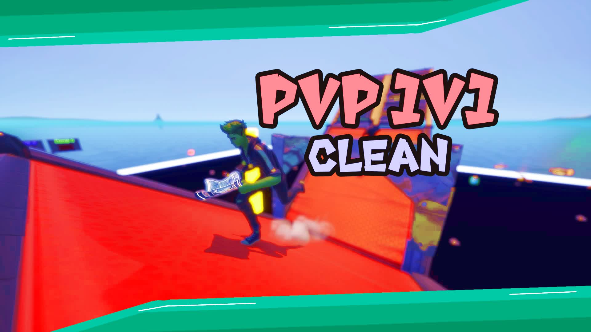 PVP 1v1 - CLEAN [ ghossent ] – Fortnite Creative Map Code