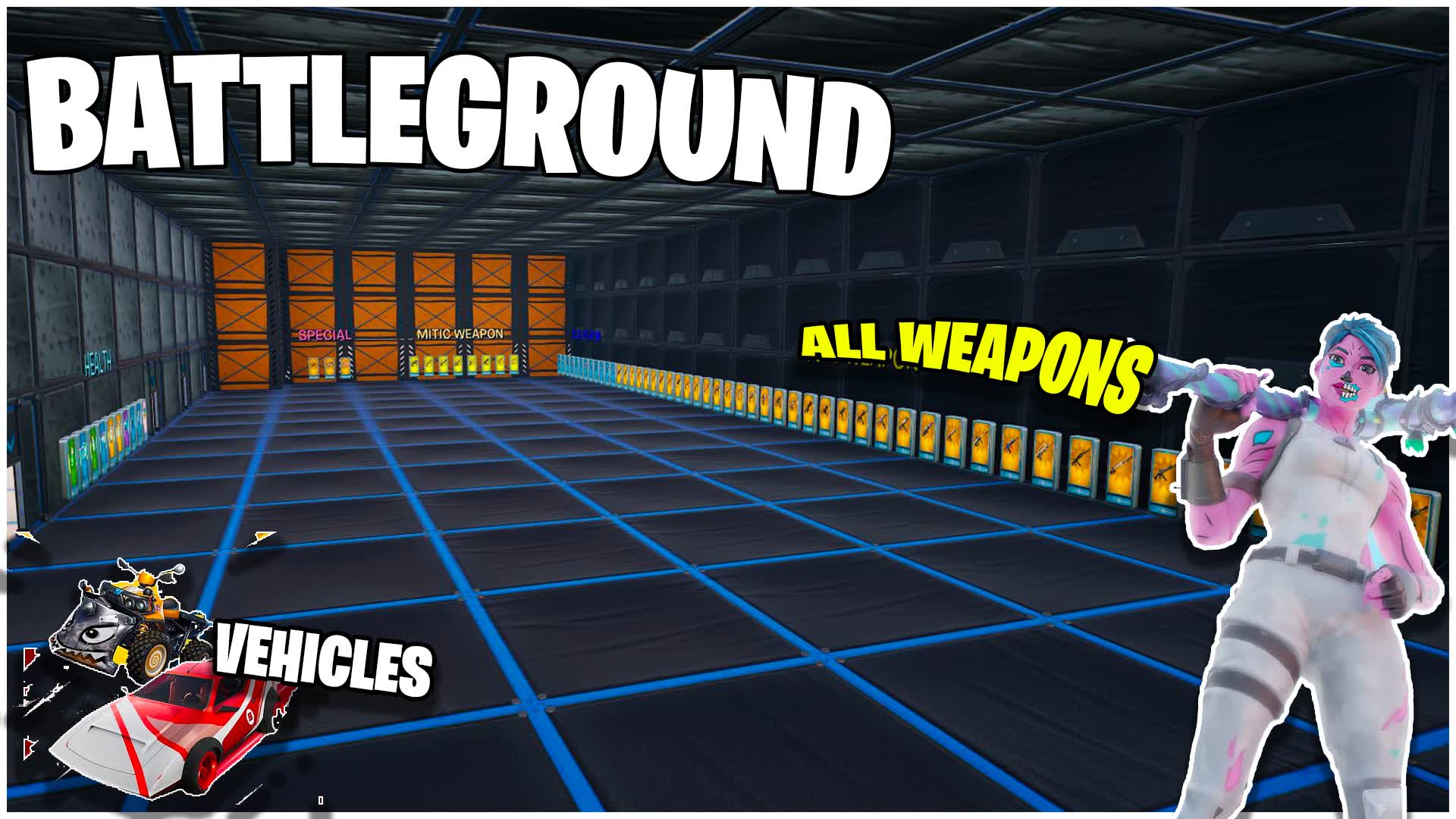 MITIC 🗿 BATTLEGROUND🎯 [ smi996 ] – Fortnite Creative Map Code