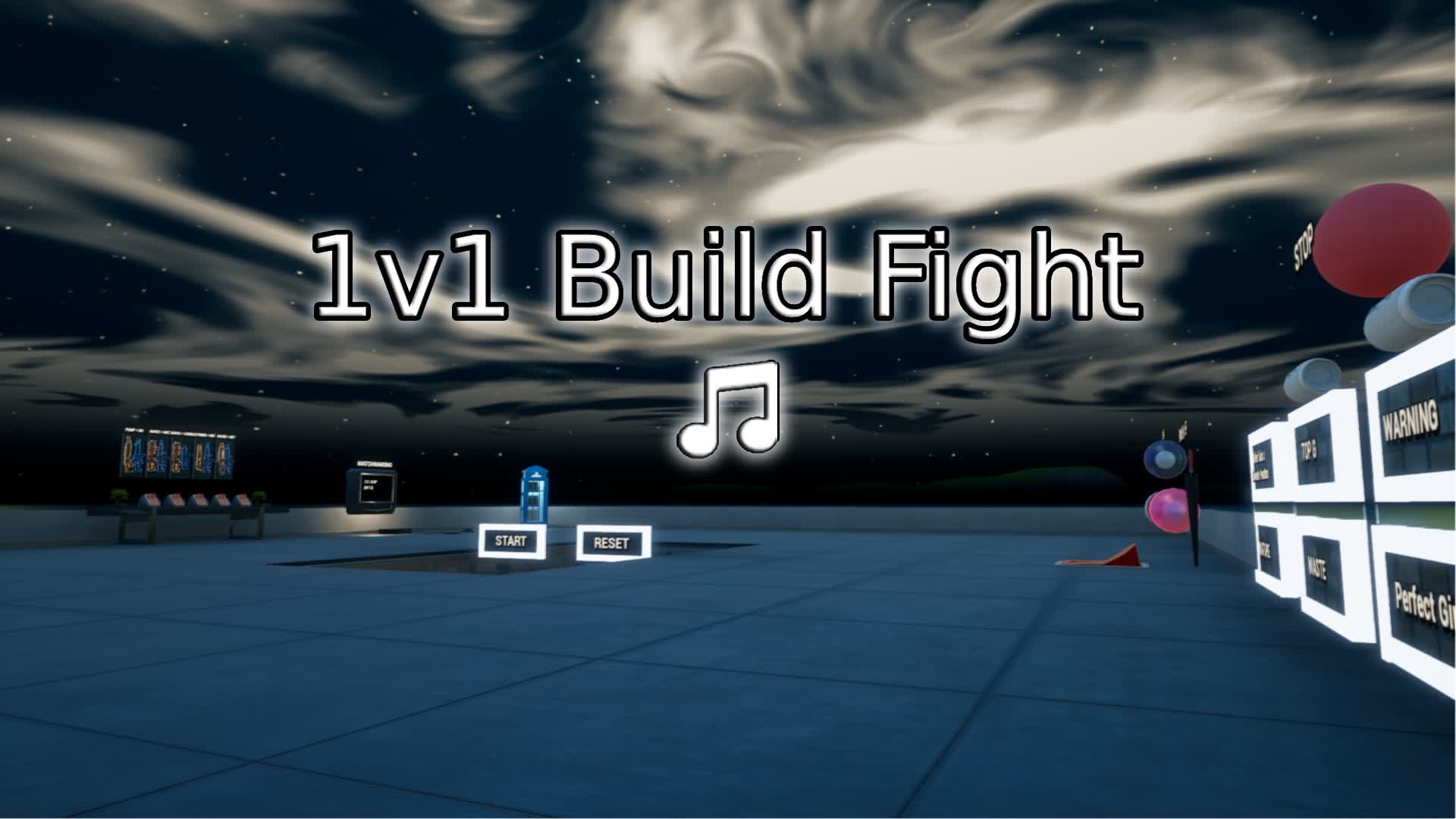 🎵 1v1 BUILD FIGHT [ arillas ] – Fortnite Creative Map Code