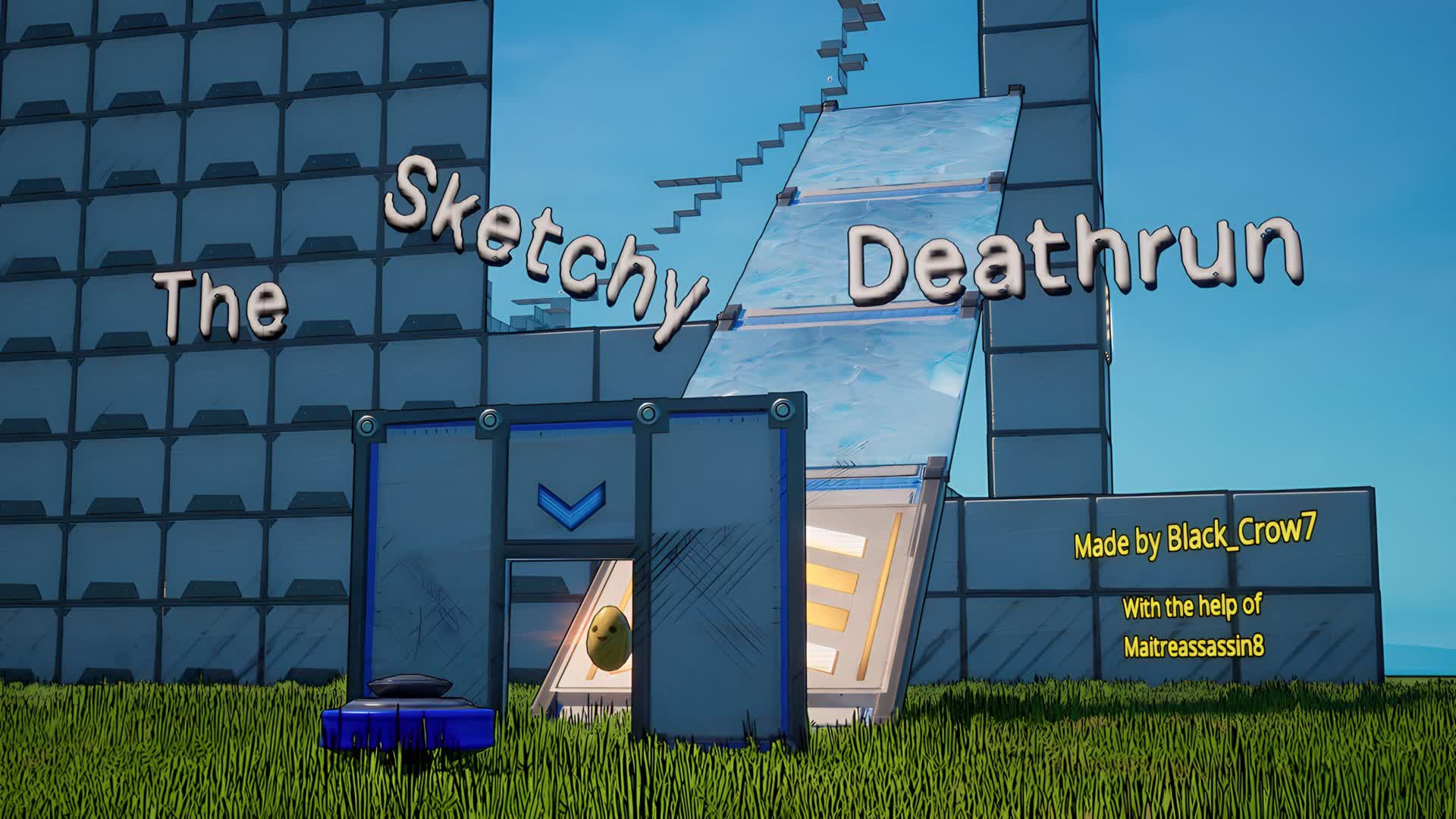 The Sketchy Deathrun [ maitreassassin ] – Fortnite Creative Map Code