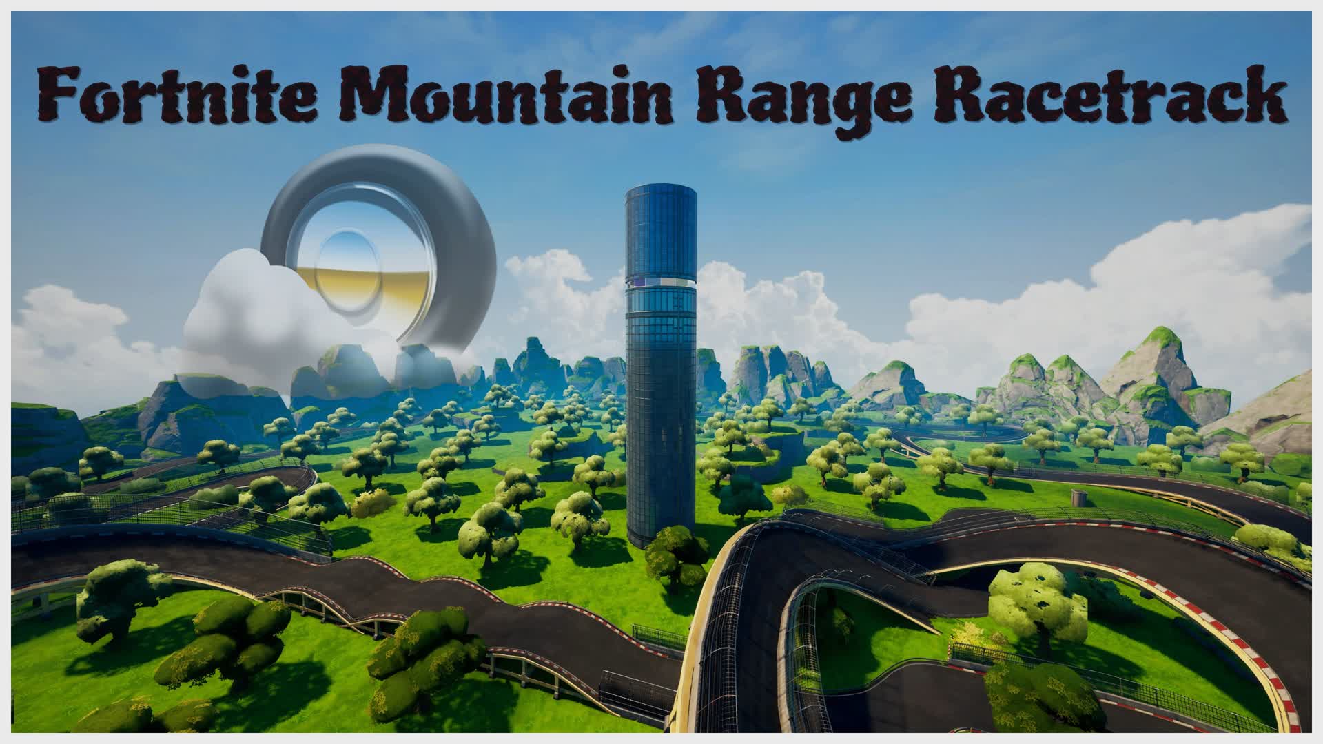 Fortnite Mountain Range RaceTrack [ jonah123 ] – Fortnite Creative Map Code