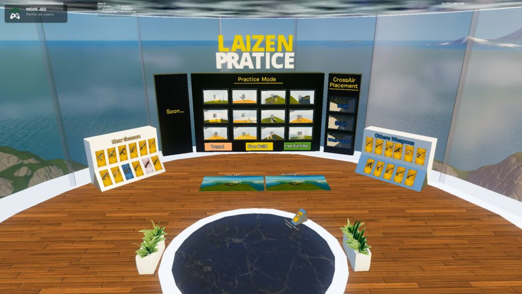 MECHANICS PRACTICE MAP! V1 🎯 [ laiizen ] – Fortnite Creative Map Code