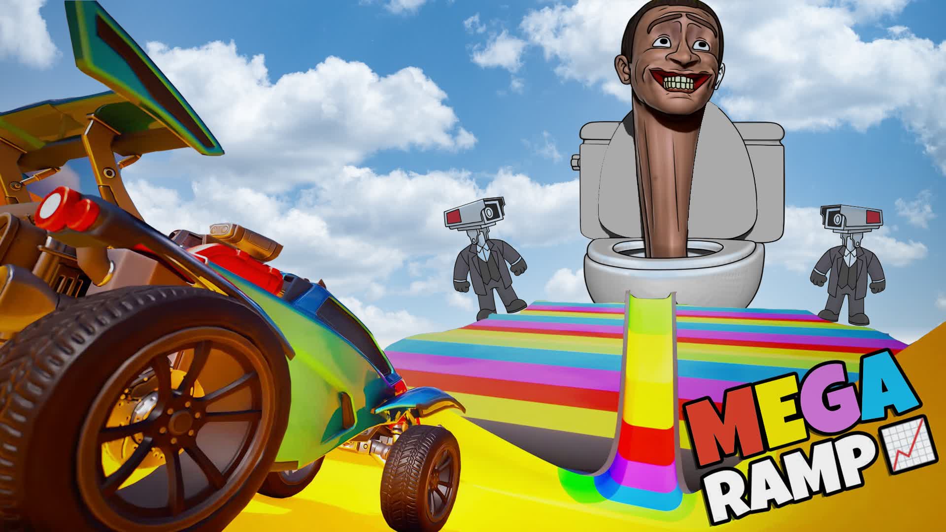 🚽 SKIBIDI RAMP JUMP 🚀 [ teamjlove ] – Fortnite Creative Map Code