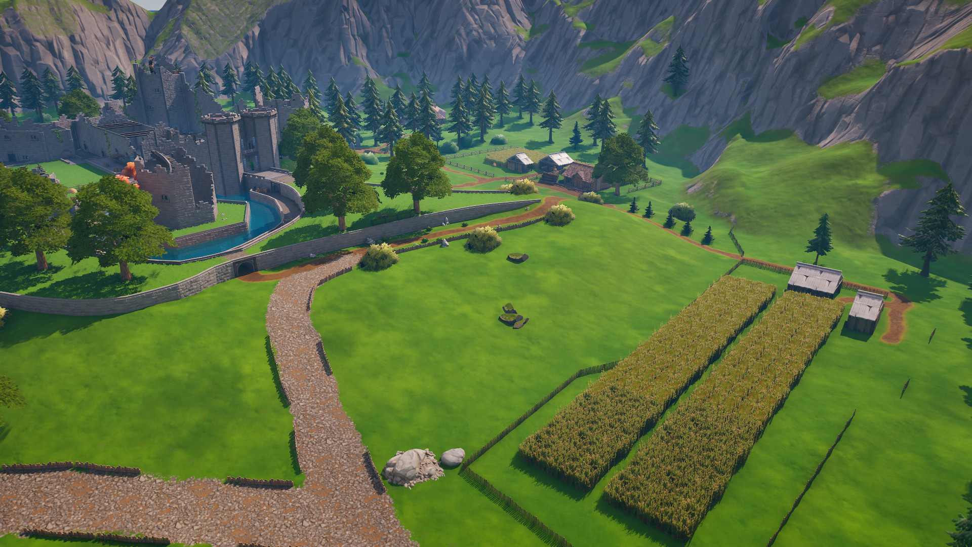 Ruined Castle - Zero Build [ coolio ] – Fortnite Creative Map Code