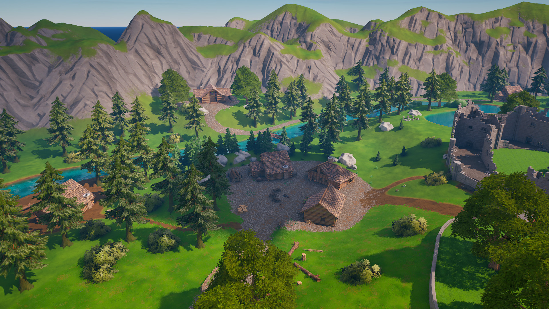 Ruined Castle - Zero Build [ coolio ] – Fortnite Creative Map Code