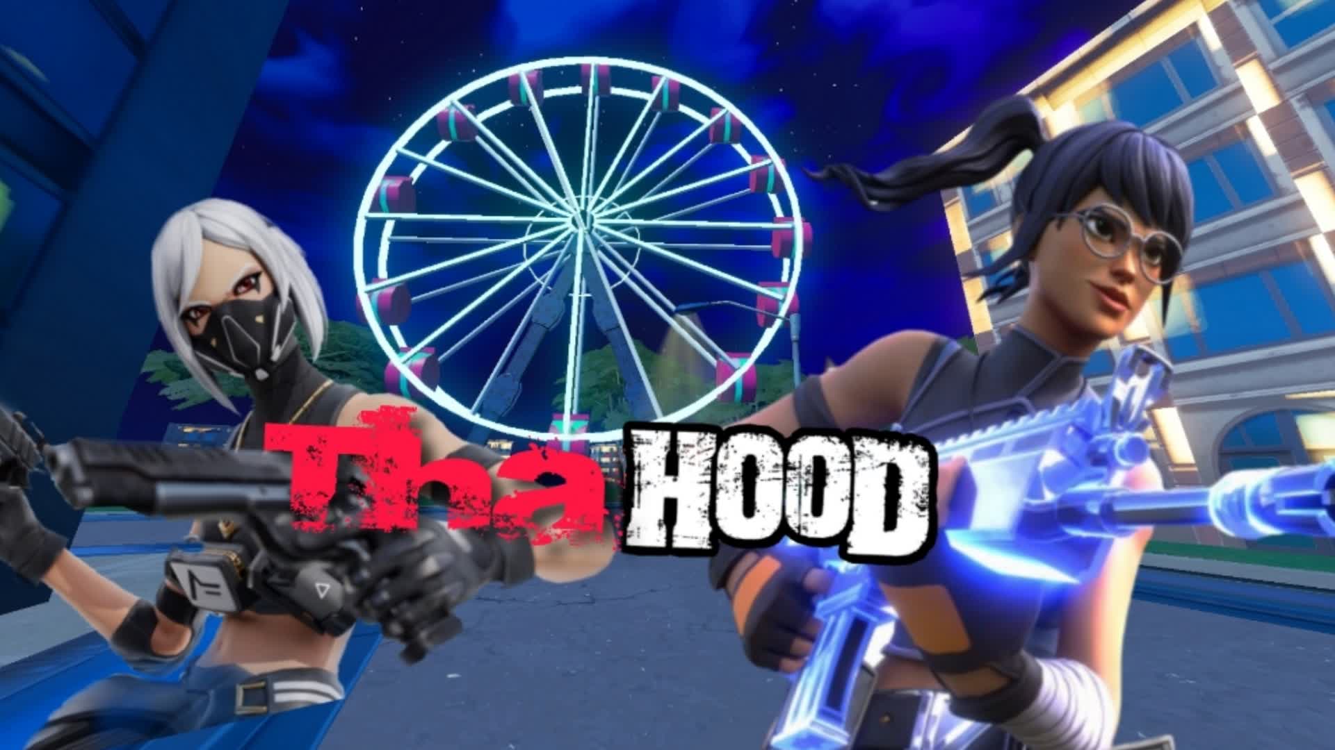 🚓 Tha Hood 2 🌆 RP/FFA 🚨 [ wrecktko ] – Fortnite Creative Map Code