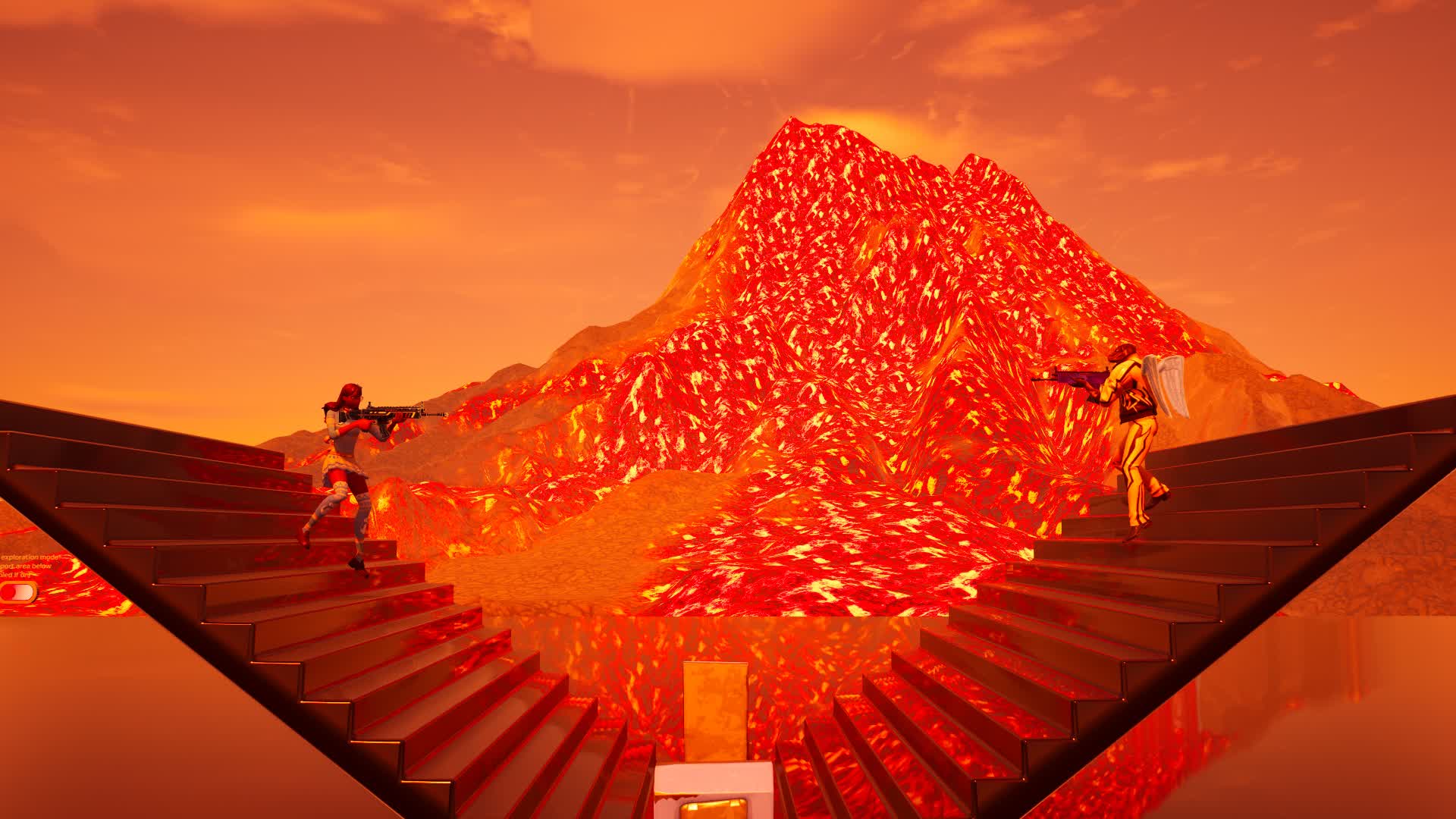 🌋VolcanicIsland 1c1 BuildFight🔥 [ sandukul ] – Fortnite Creative Map Code