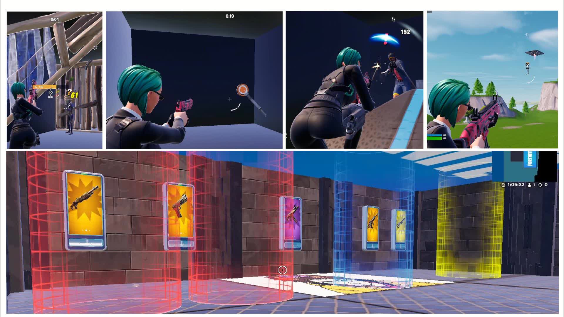 AIM [ c.p.a.0320 ] – Fortnite Creative Map Code