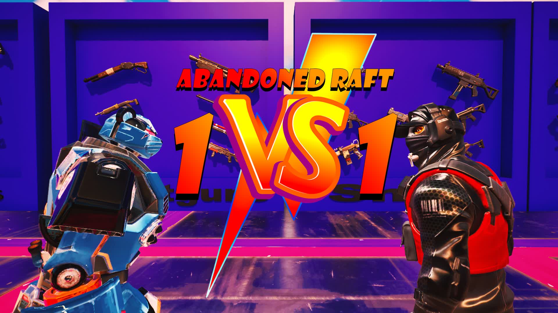 Abandoned Raft 1v1 [ techemax ] – Fortnite Creative Map Code