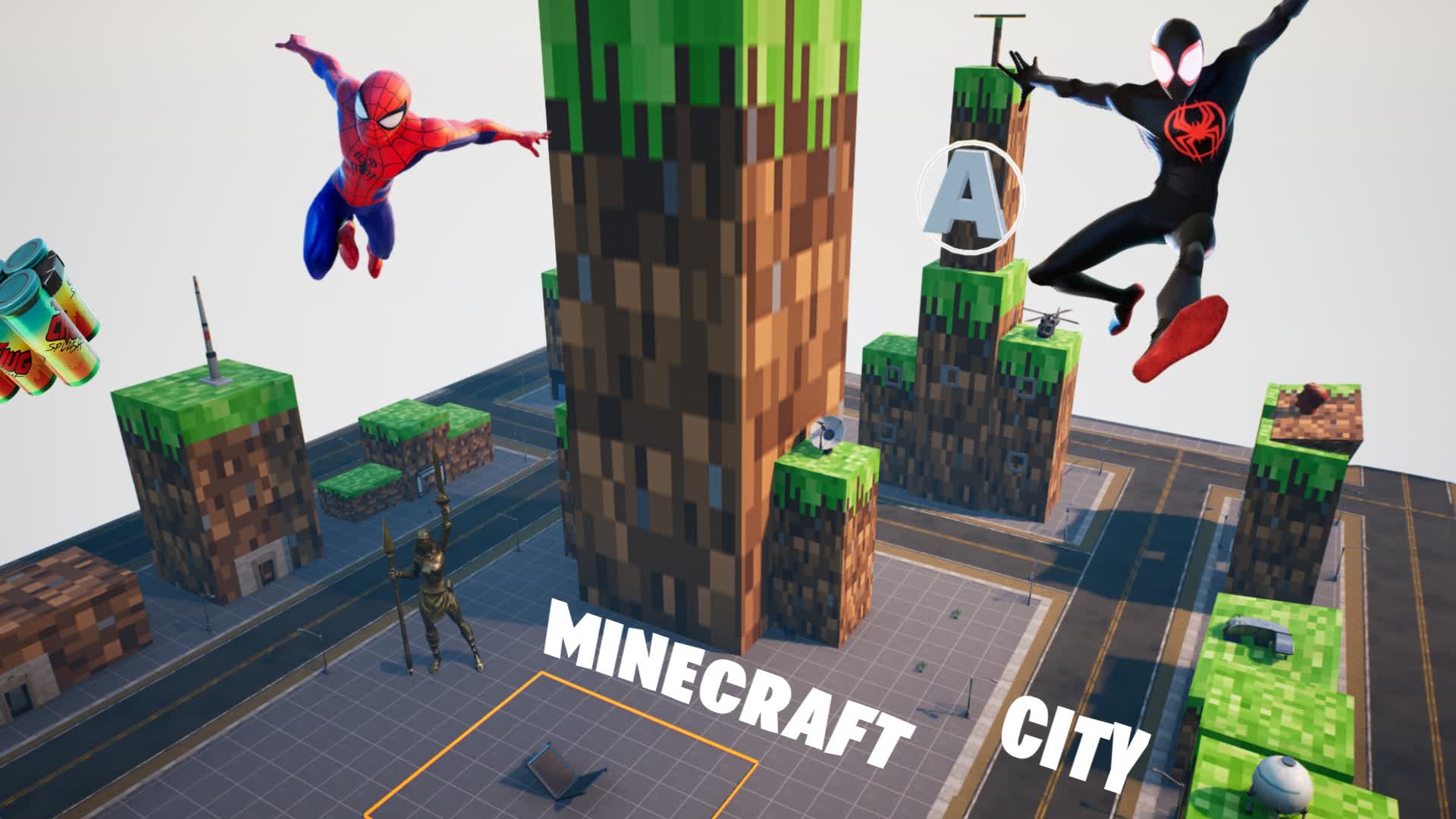 MINECRAFT CITY - FFA [ arung ] – Fortnite Creative Map Code