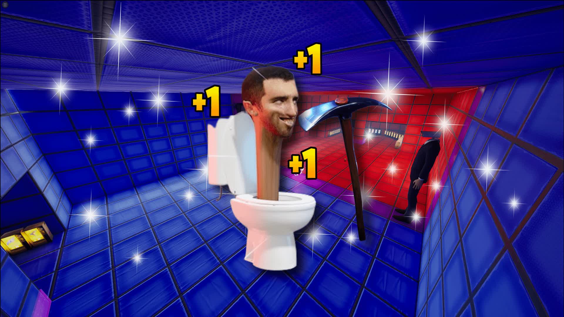 🚽SKIBIDI CLICKER RED🔴 VS 🔵BLUE [ sutaii ] – Fortnite Creative Map Code