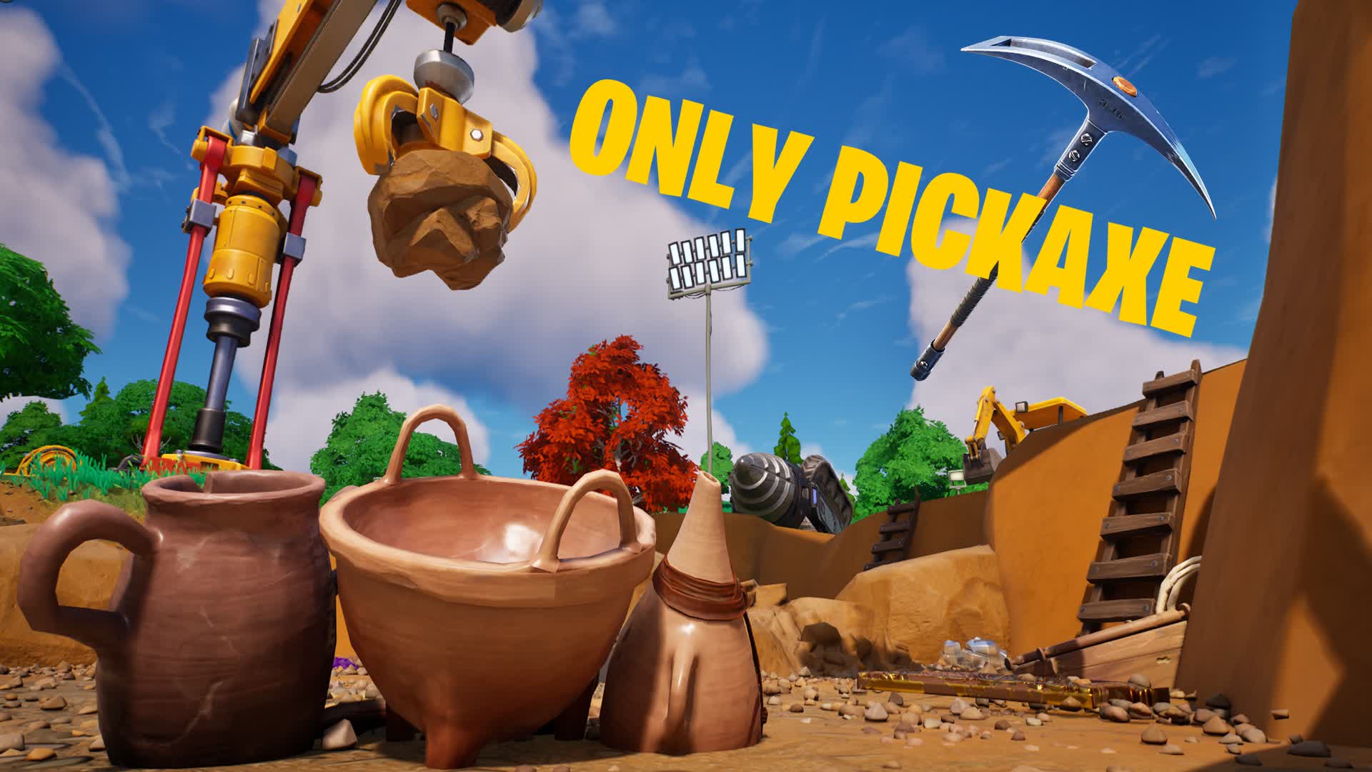 ONLY PICKAXE [ wambliwaste ] – Fortnite Creative Map Code