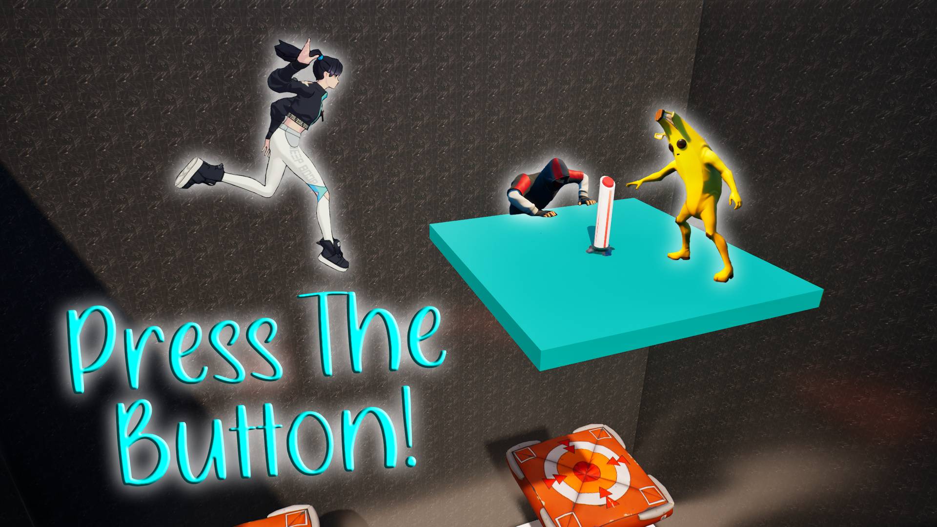 Press The Button! [ nman_pkr ] – Fortnite Creative Map Code
