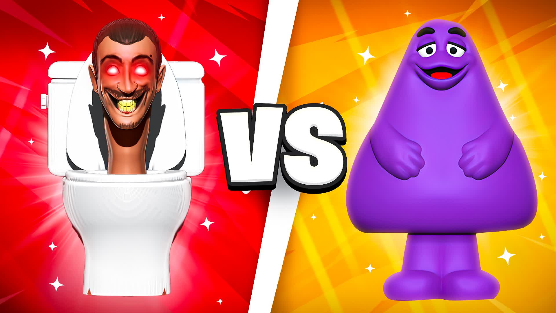 🚽 SKIBIDI TOILET VS GRIMACE 🍨 [ jadyss ] – Fortnite Creative Map Code