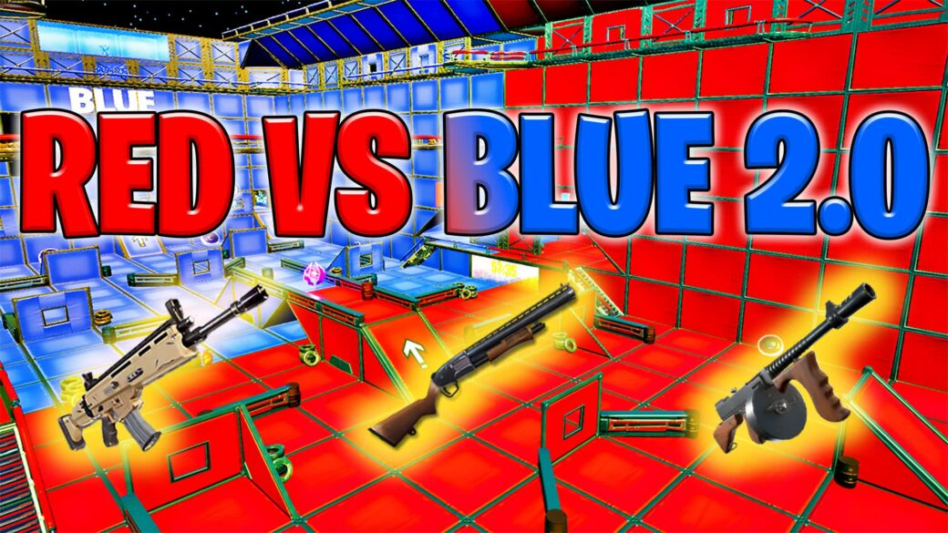 ADVANCED RED VS BLUE 2.0 [ evgyt ] – Fortnite Creative Map Code