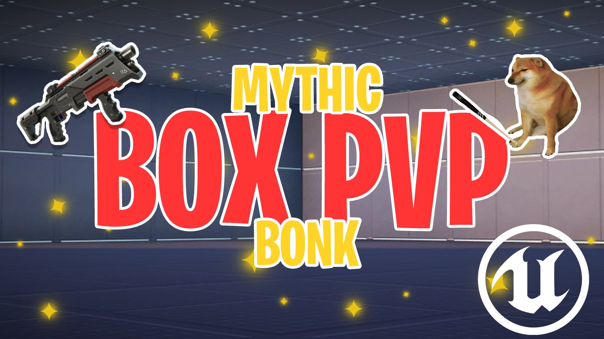 💥Mythic Bonk Box PVP🐶 [ chhetz ] – Fortnite Creative Map Code
