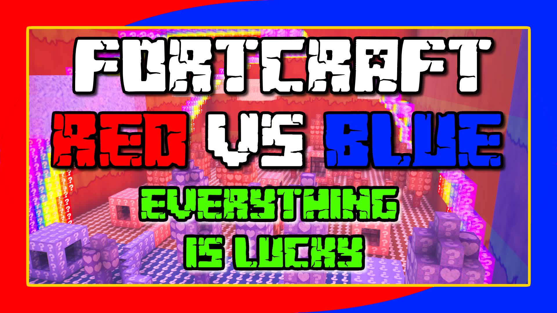 🍀FORTCRAFT🍀RED VS BLUE🍀LUCKYBLOCKS🍀 [ donnysc ] – Fortnite Creative Map ...