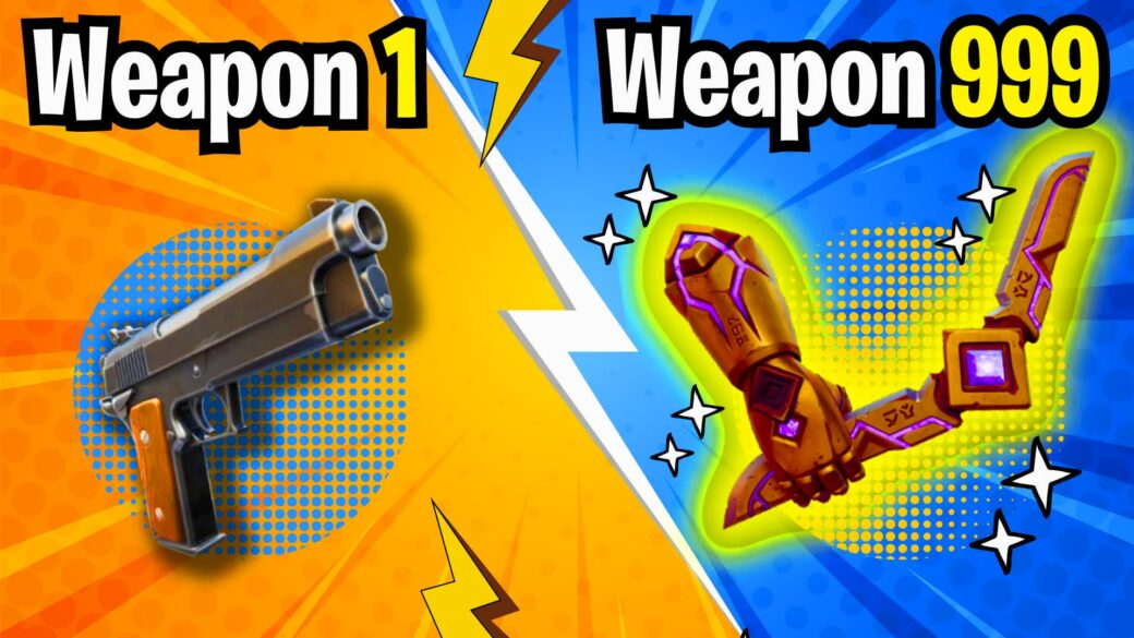 👑IM THE KING! 💥GUN GAME [ slev ] – Fortnite Creative Map Code