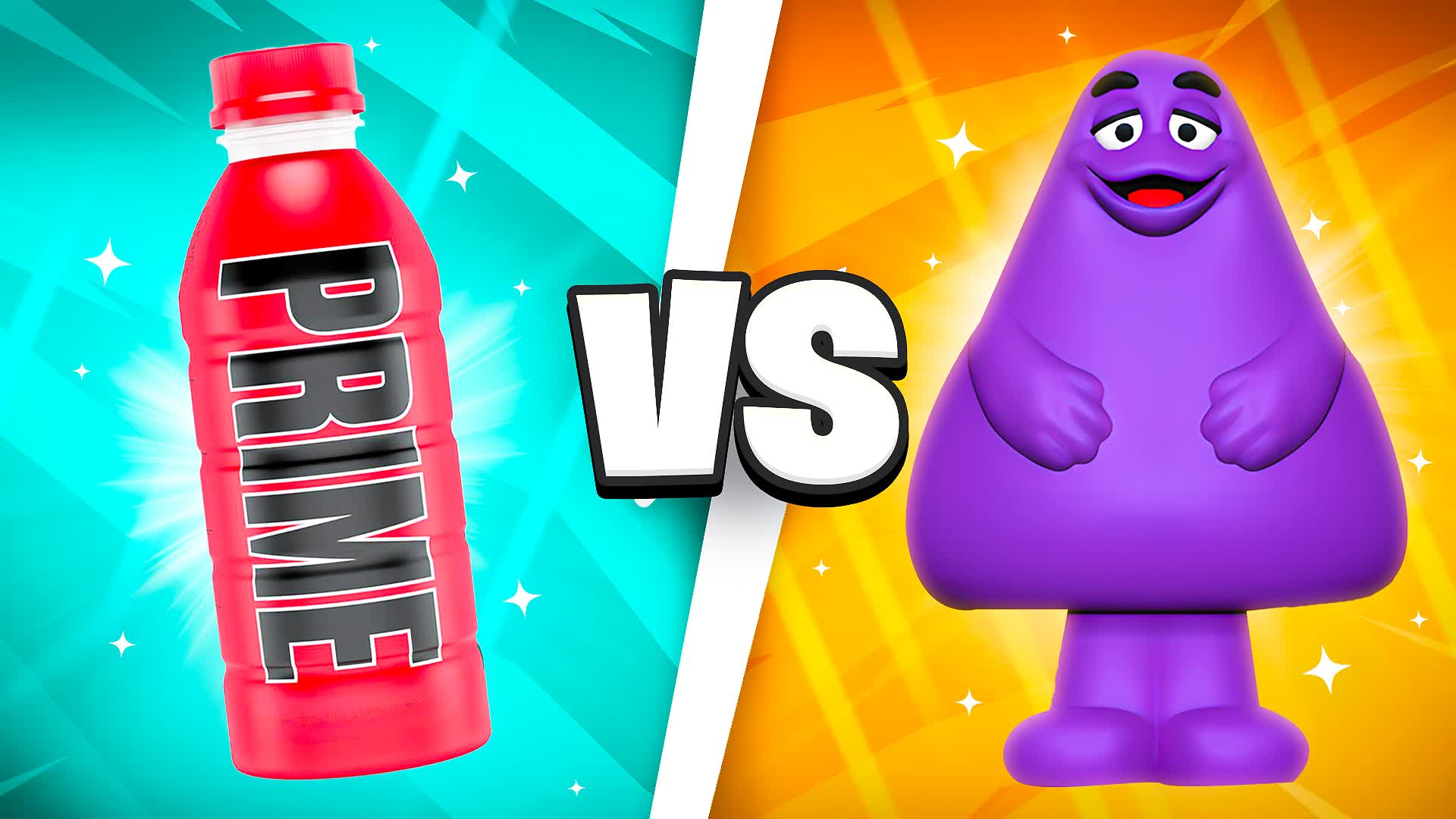 🥤 PRIME VS GRIMACE 🍧 [ djmorvix ] – Fortnite Creative Map Code