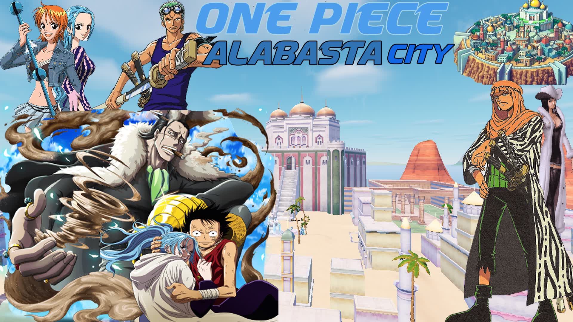 ONE PIECE Alabsta City Map FFA [ aot ] – Fortnite Creative Map Code