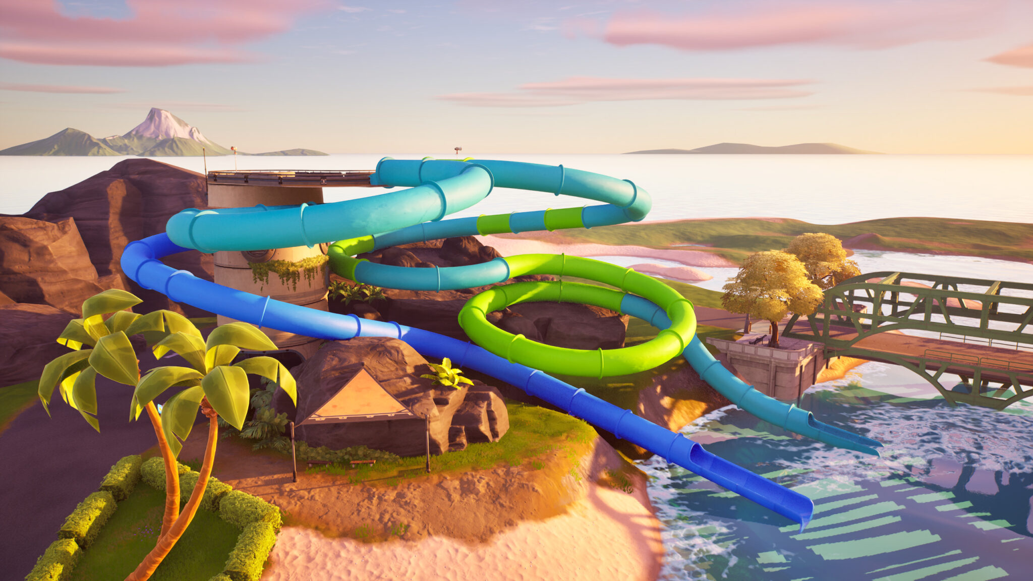 Water park 🏝 [ bram ] – Fortnite Creative Map Code