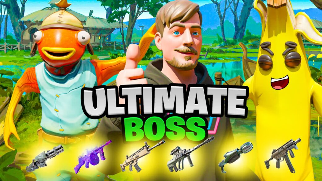 ULTIMATE MYTHIC BOSS VAULT REWARD [ mimomaps ] – Fortnite Creative Map Code
