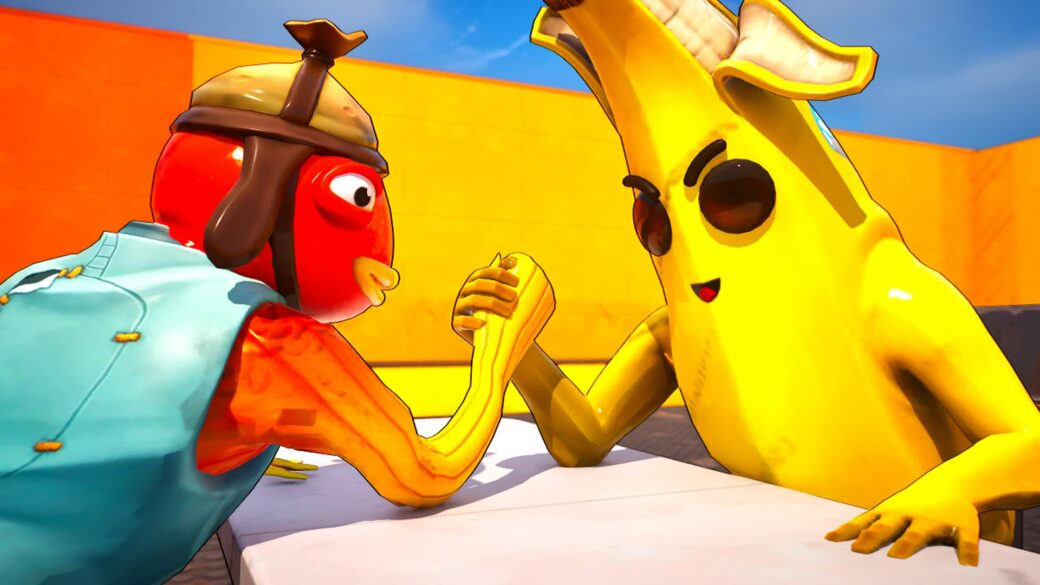 🍌PEELY VS FISHY🐟 [ hdhexa ] – Fortnite Creative Map Code