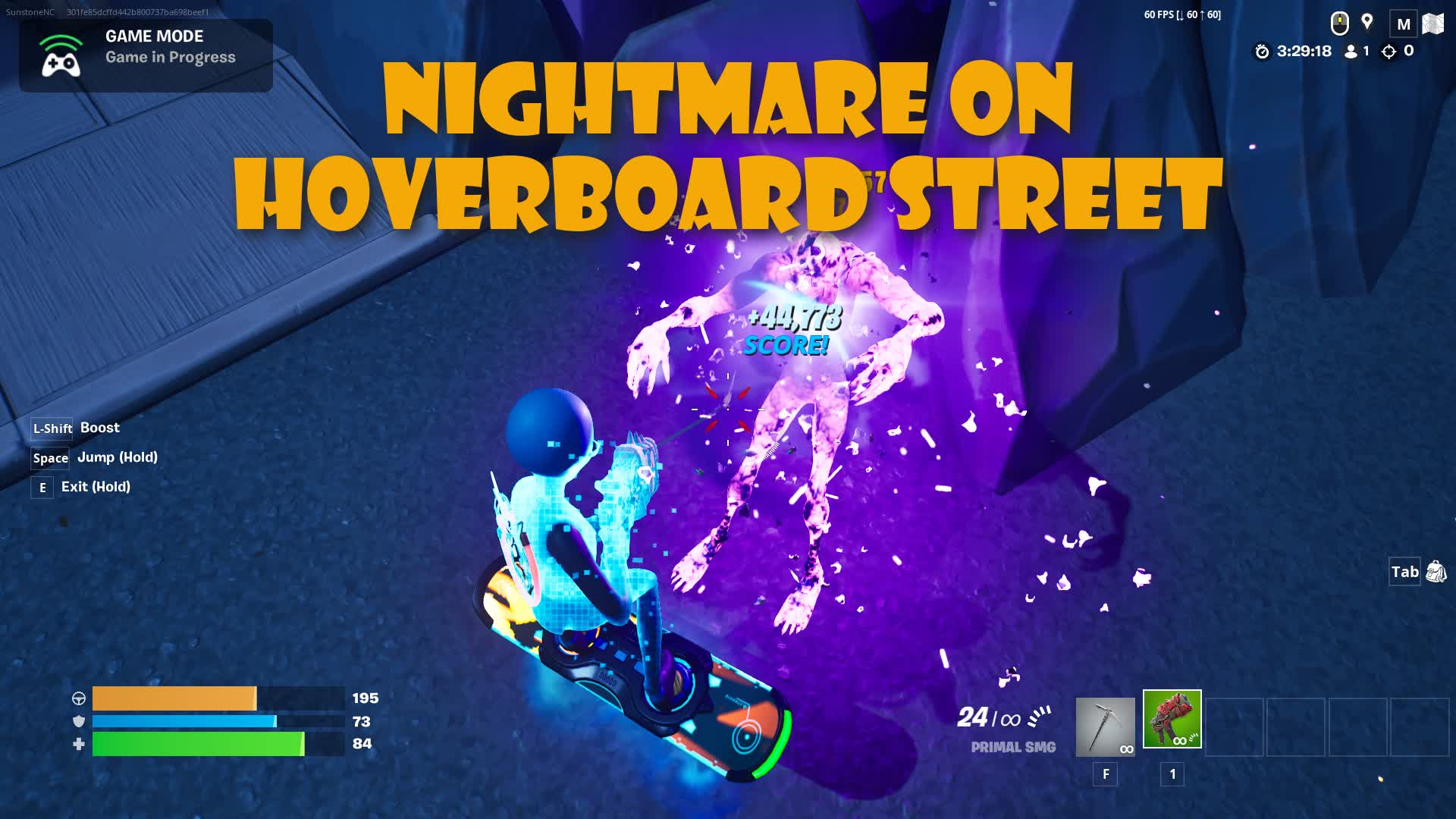 Nightmare On Hoverboard Street [ sunstone ] – Fortnite Creative Map Code