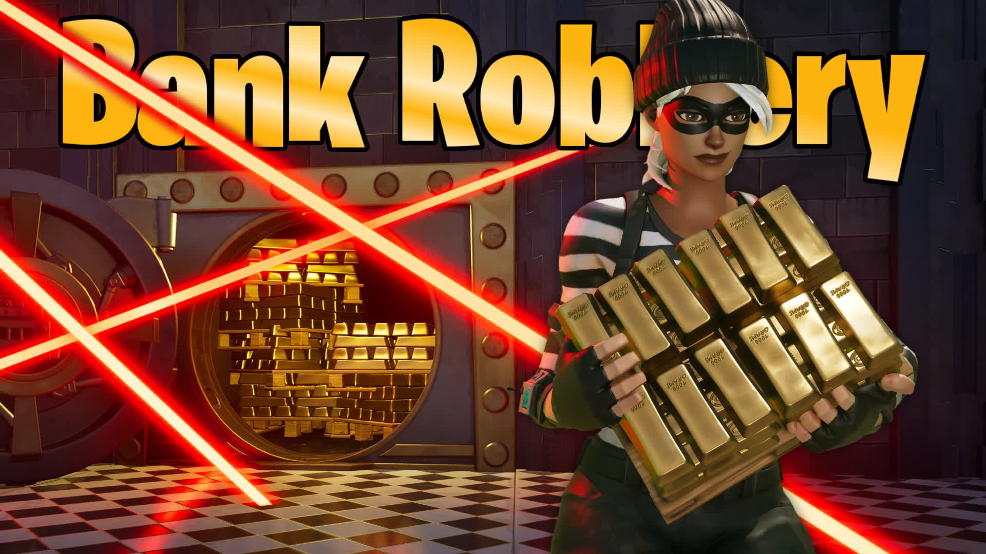 Bank Robbery Escape 2 [ wishbone_45 ] – Fortnite Creative Map Code