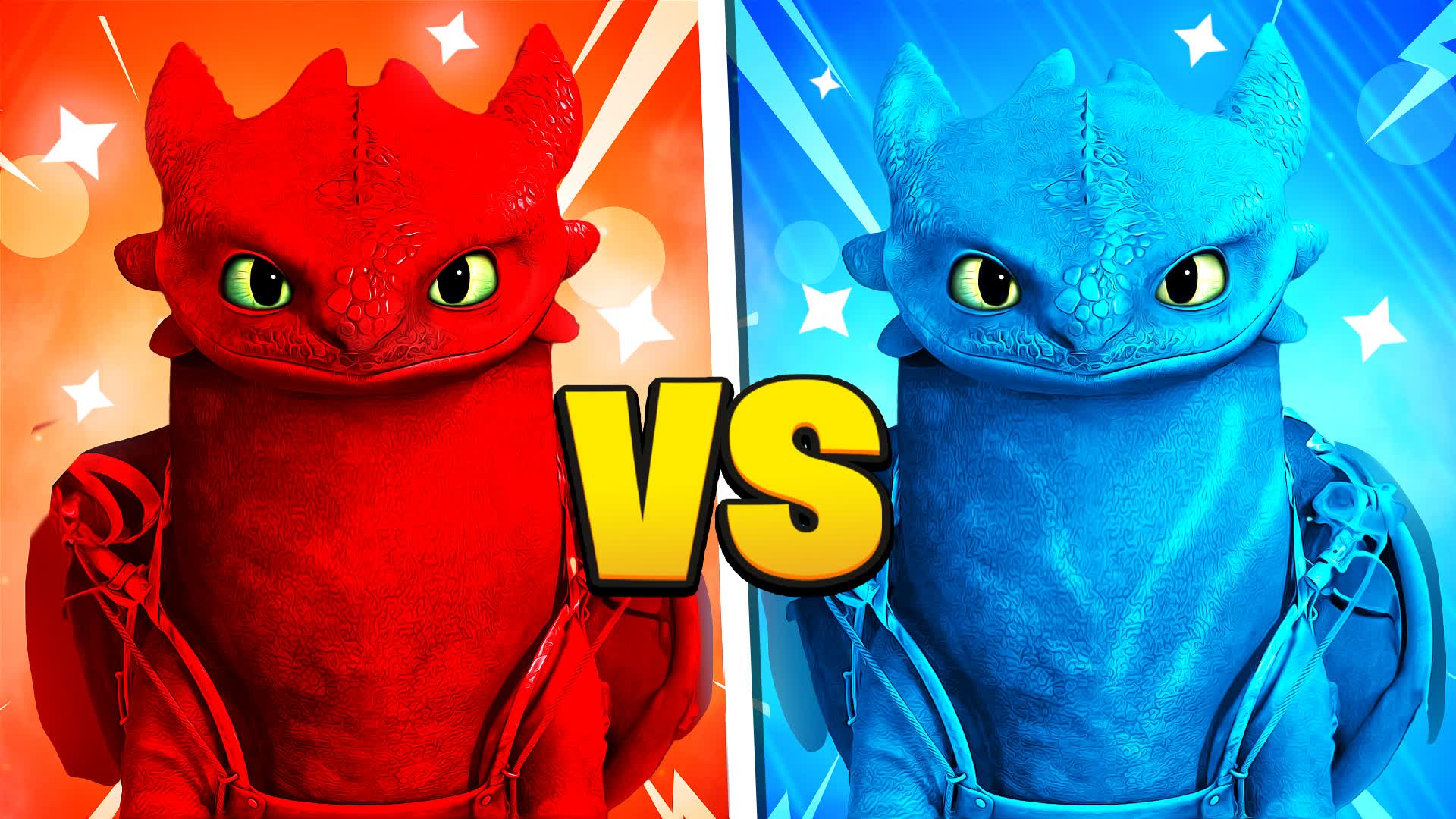 Red toothless vs Blue toothless [ tensaix ] – Fortnite Creative Map Code