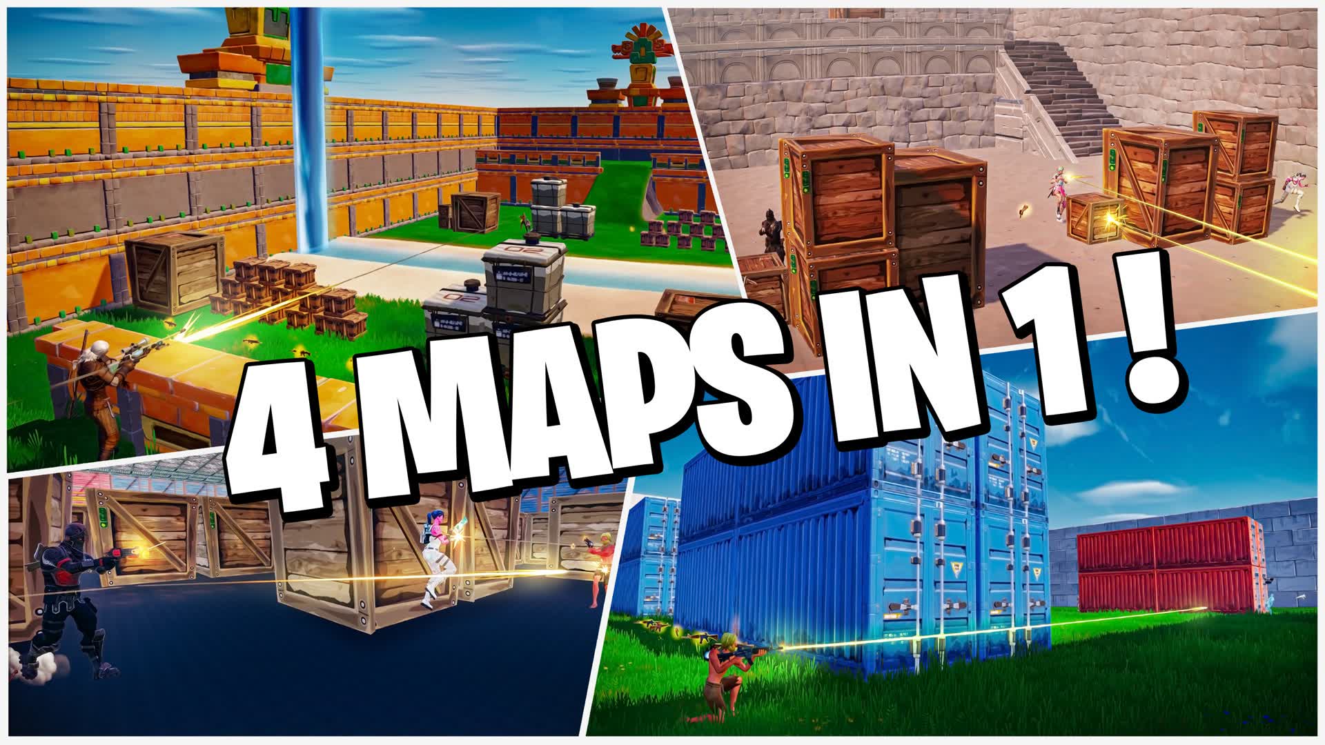 1v1 Aim Map 1.6 [ maplexmaker ] – Fortnite Creative Map Code