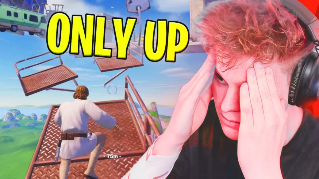 🌎 ONLY UP - BROKEAY 💥 [ brokeay ] – Fortnite Creative Map Code