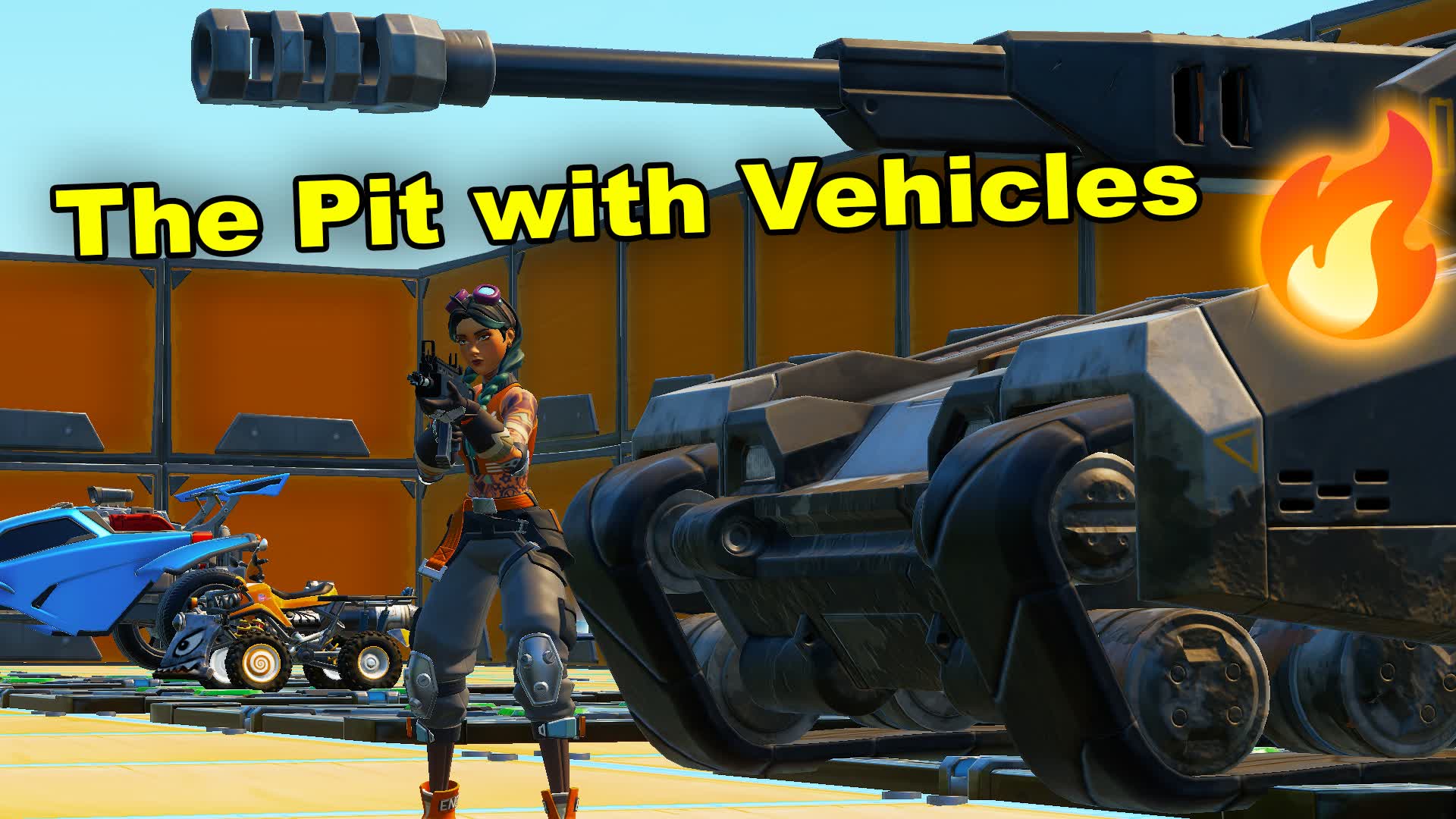 The Big Pit [ darkmstr ] – Fortnite Creative Map Code