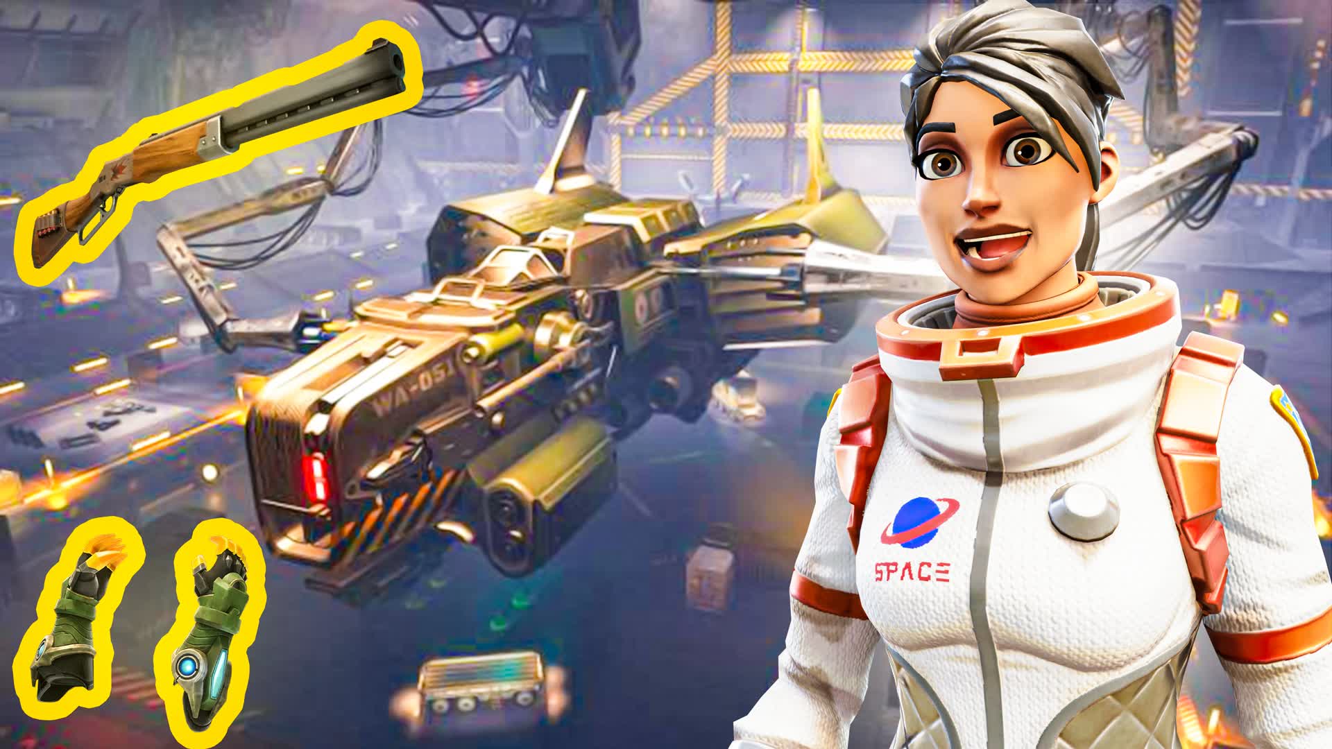 🚀 SPACE SHIP FFA 🆕 [ chap ] – Fortnite Creative Map Code