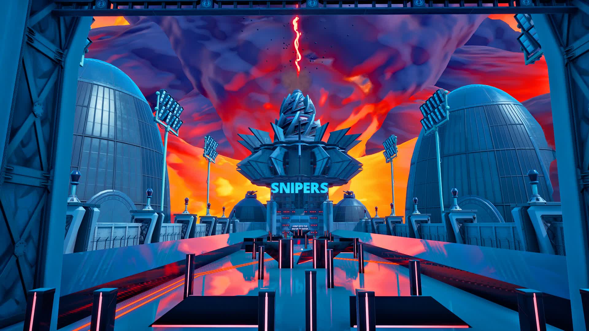 RUSH THE SNIPERS vs RUNNERS [ Smurff ] – Fortnite Creative Map Code