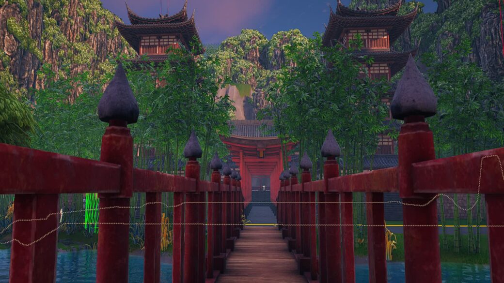 Asian Temple: Gun Game [ xpunti ] – Fortnite Creative Map Code