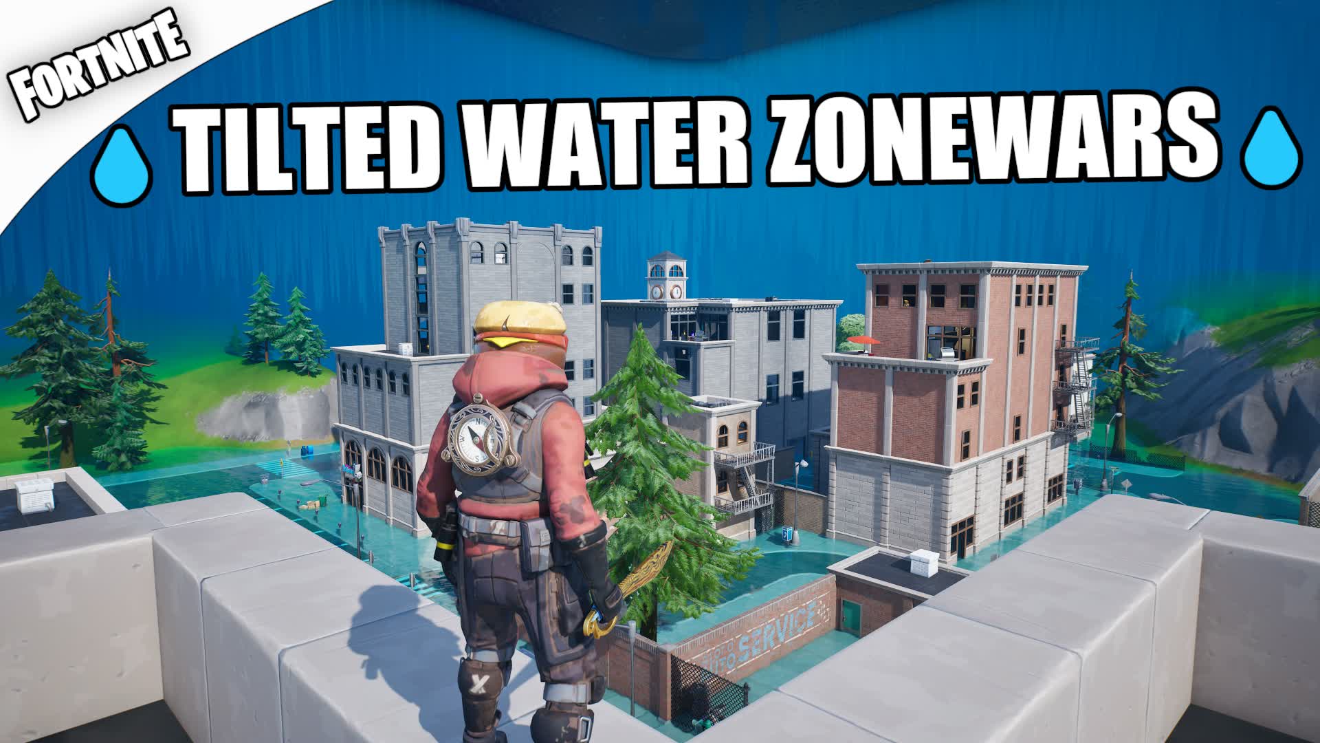 💧TILTED WATER ZONEWARS💧 [ arsh_ghost ] – Fortnite Creative Map Code