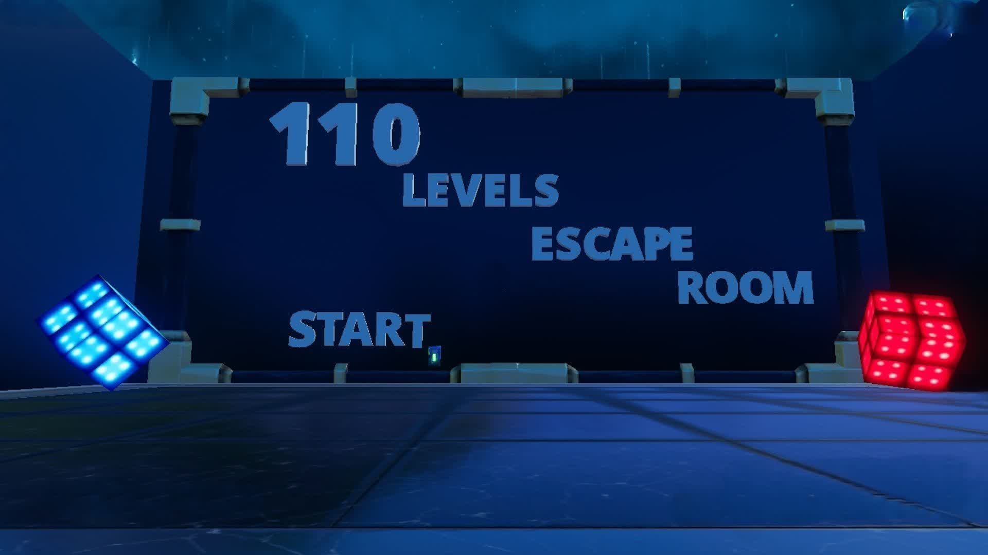 110 Levels Escape Room [ kawory05 ] – Fortnite Creative Map Code
