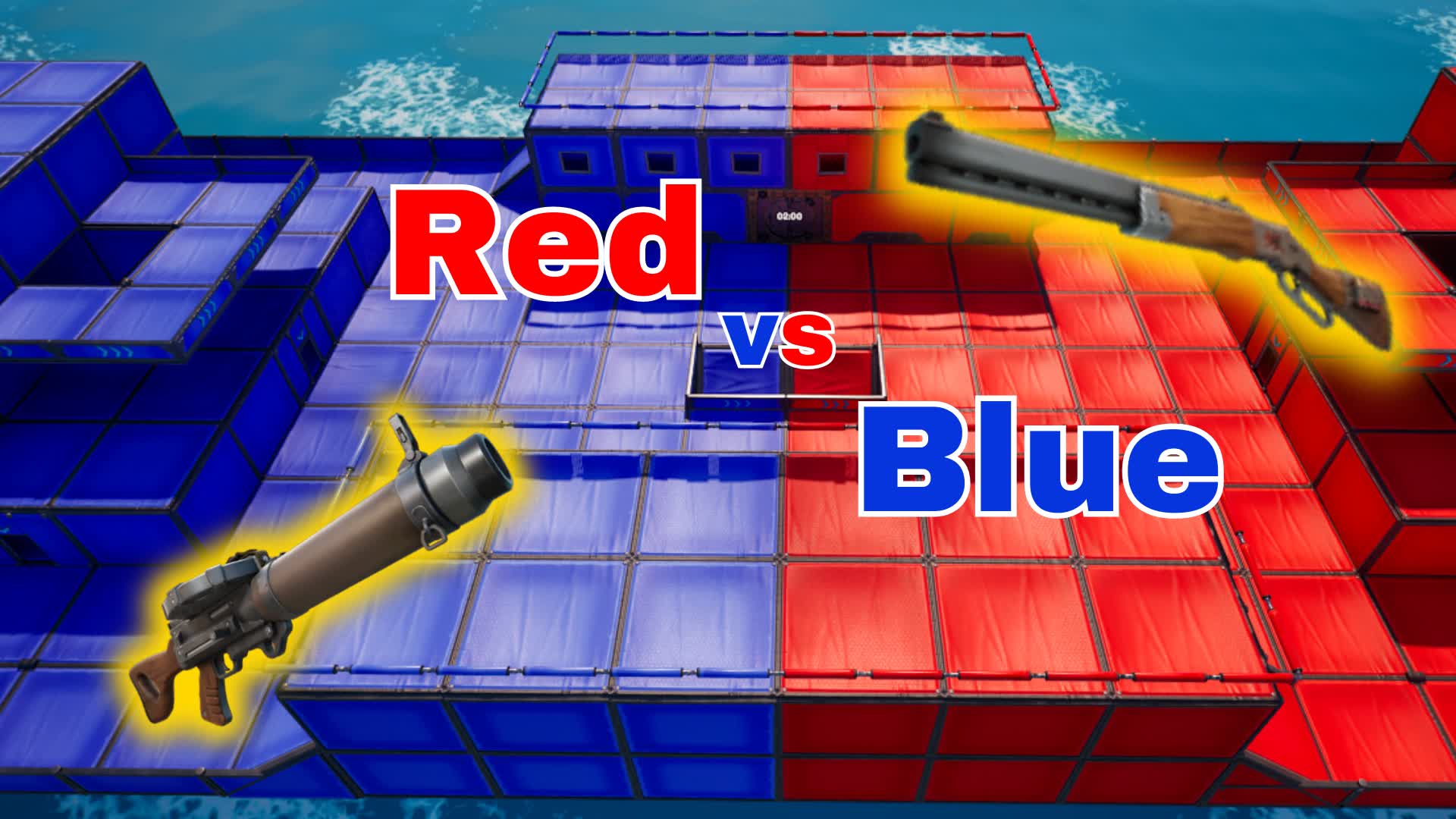 Extreme Red vs Blue [ shdleo ] – Fortnite Creative Map Code