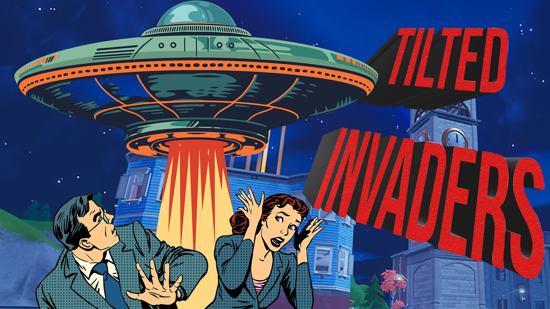 Tilted Space Invaders! [ itgr ] – Fortnite Creative Map Code