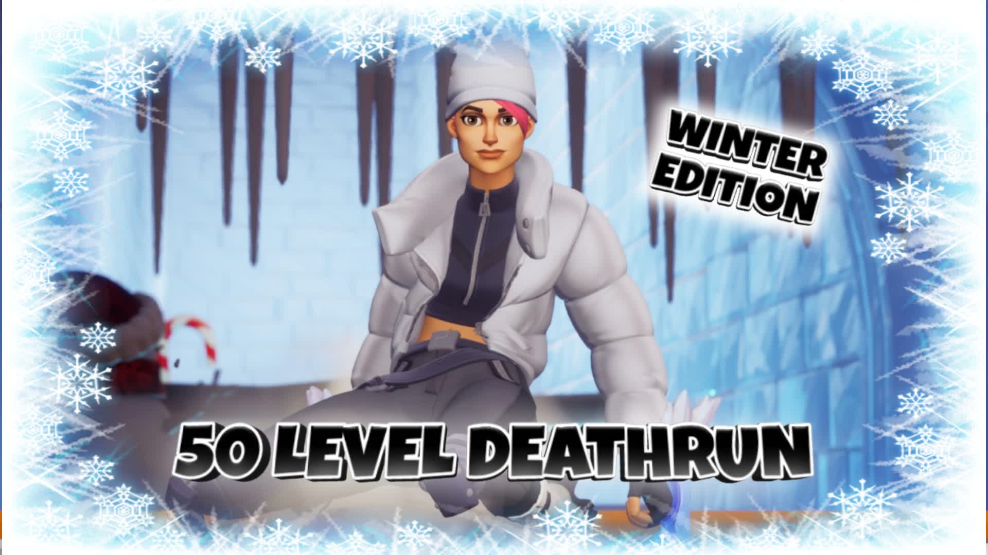 50 Level Deathrun [Winter Edition] [ hch ] – Fortnite Creative Map Code