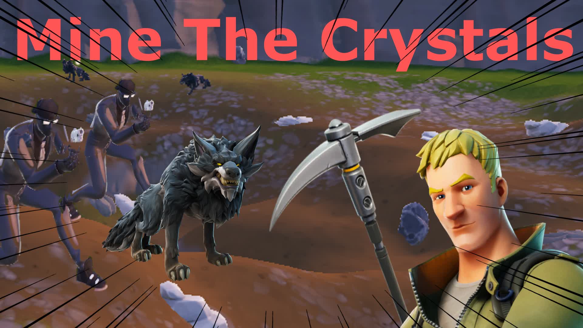 Mine The Crystals [ room203 ] – Fortnite Creative Map Code