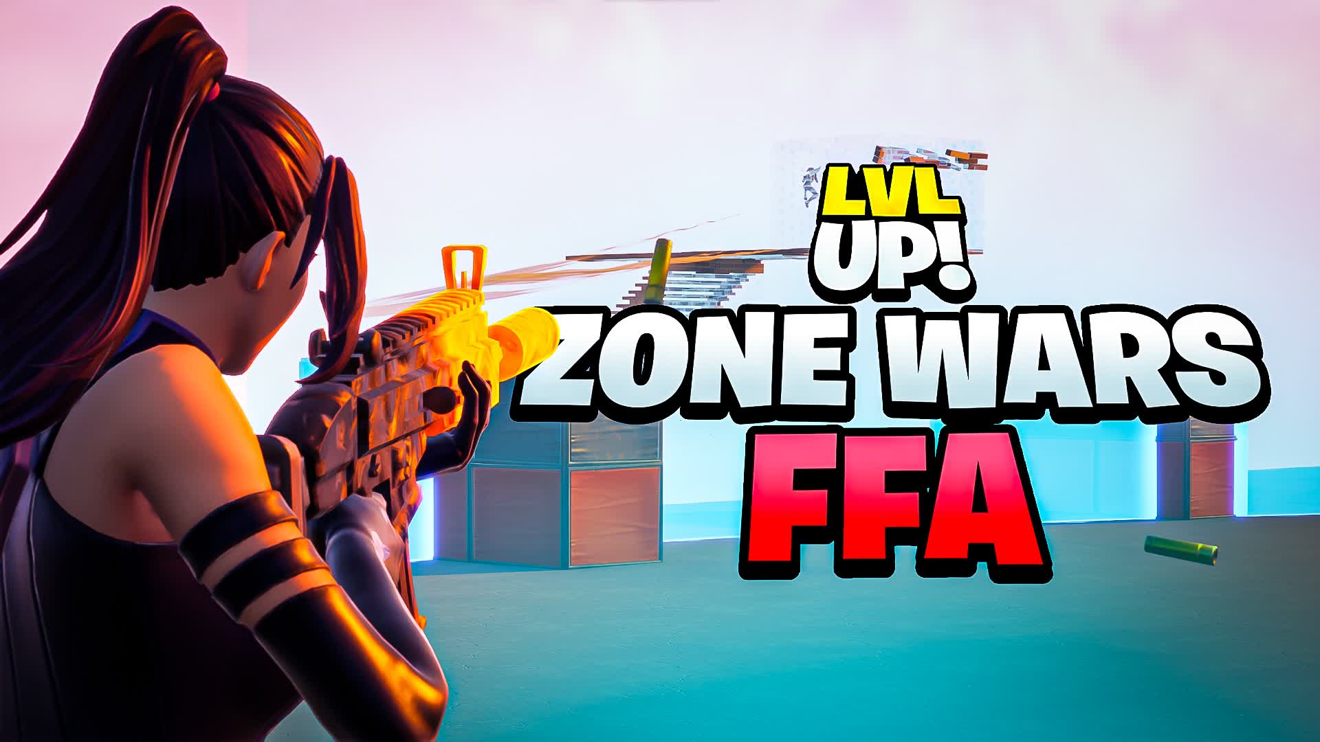 LVL UP! - Zone Wars FFA [ mytilus ] – Fortnite Creative Map Code