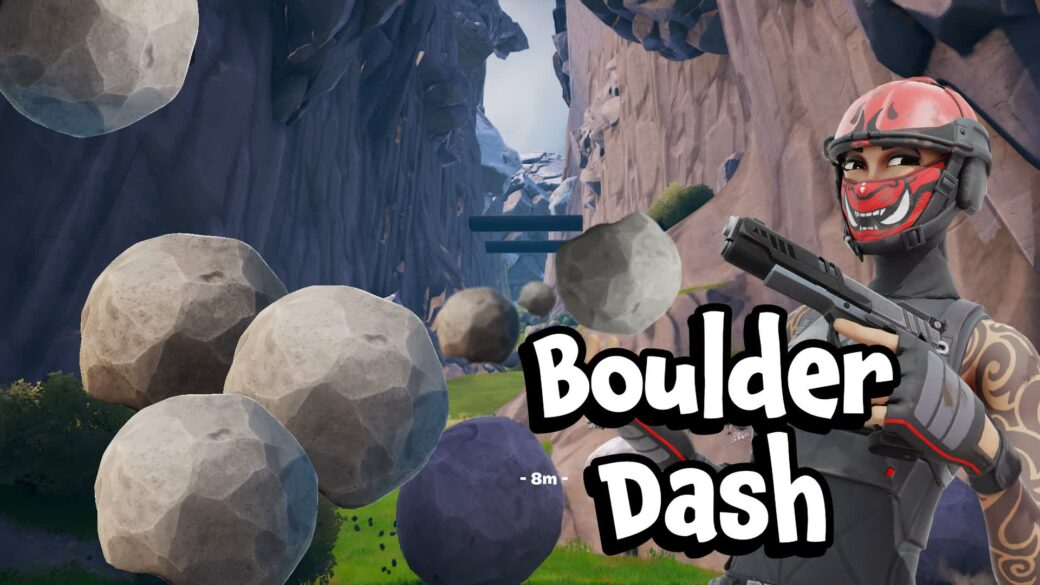 Boulder Dash - Death Run [ branny ] – Fortnite Creative Map Code