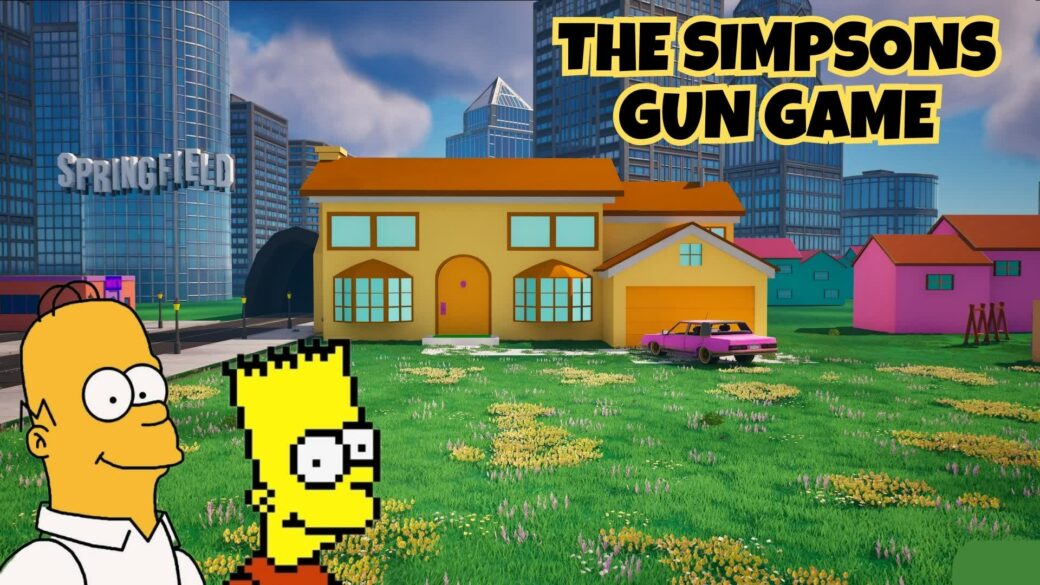 THE SIMPSONS GUN GAME 💥 ONE SHOT [ alexmaxfp ] – Fortnite Creative Map Code