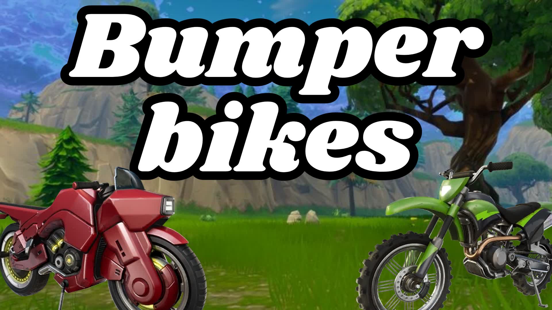 Bumper Bikes [ armagevic ] – Fortnite Creative Map Code