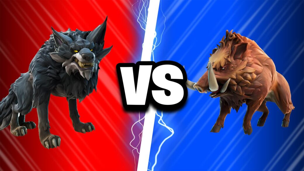 🐺RED WOLF VS BLUE BOAR🐗 [ firewater ] – Fortnite Creative Map Code